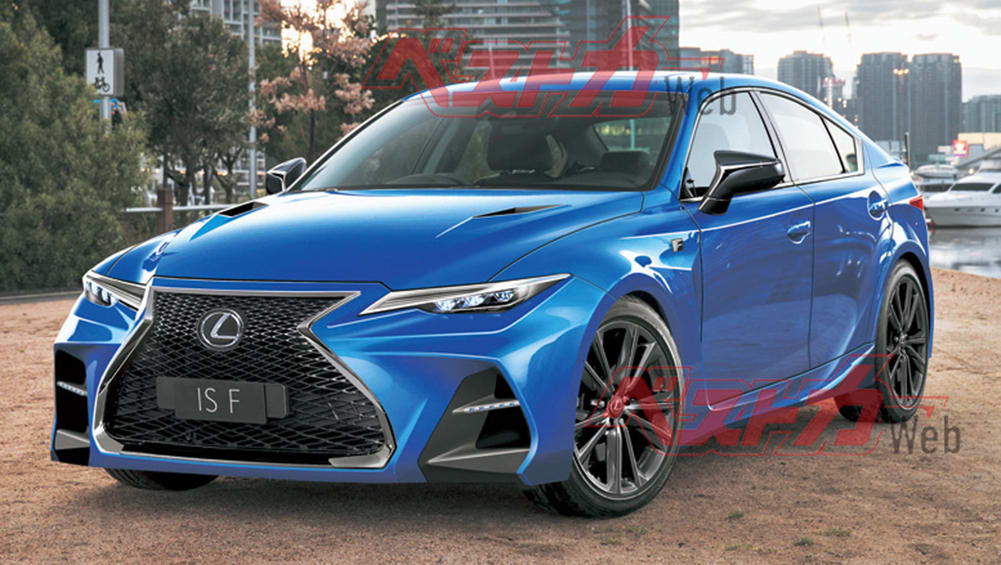 Lexus IS F 2021 to be revealed in November! New Mercedes-AMG C63 rival ...