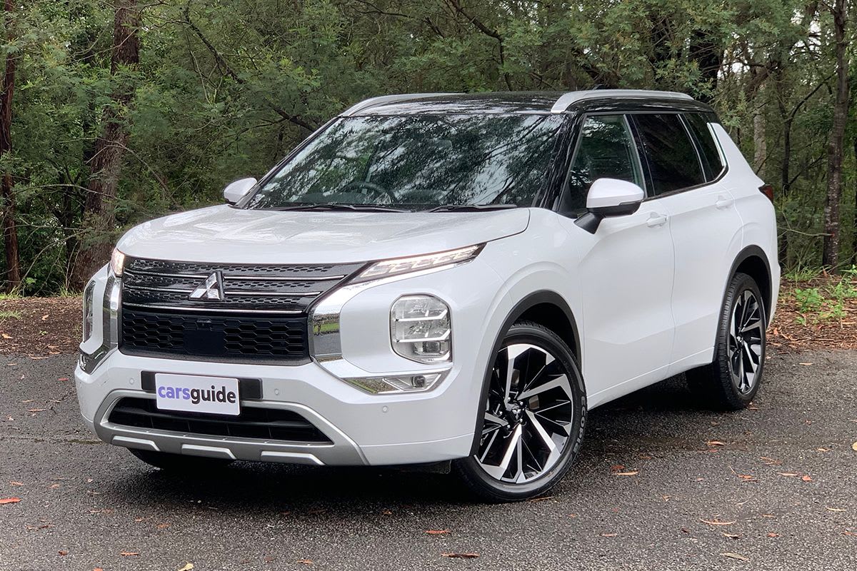 2022 Mitsubishi Outlander Exceed Tourer review We test the top spec midsize seven seater SUV as a family car CarsGuide