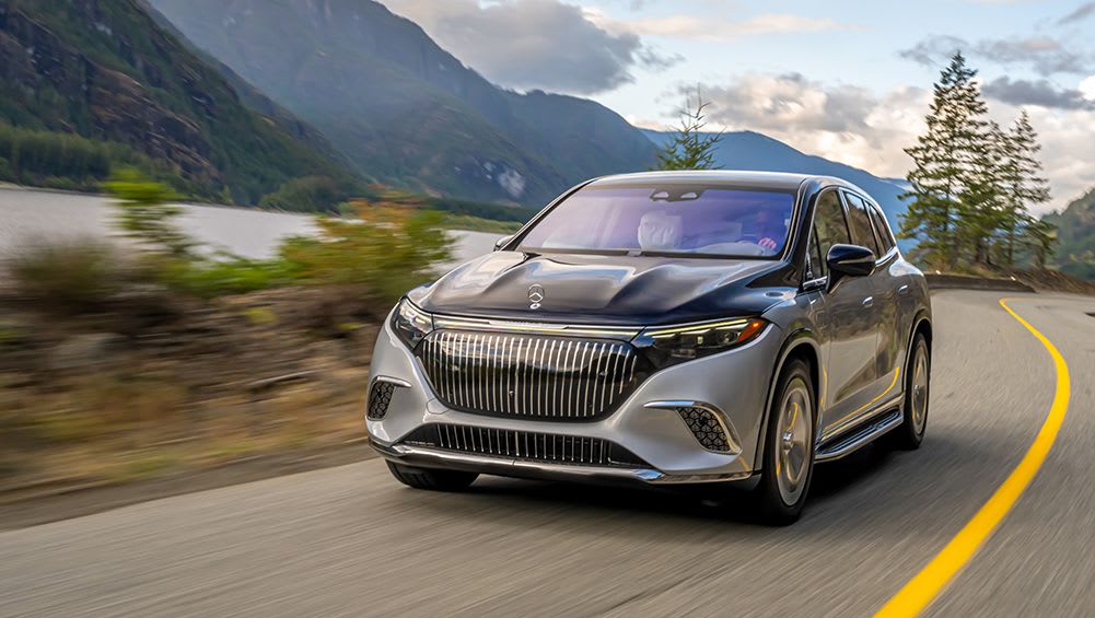 The car with the $35,000 paint job: 2024 Mercedes-Maybach EQS680 ...