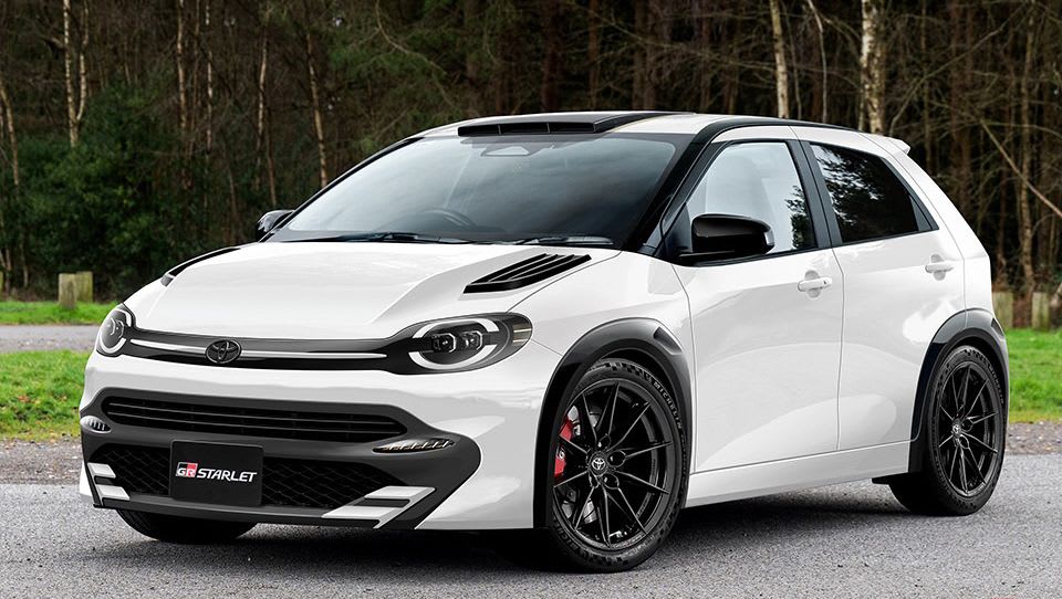 Toyota's new pocket-rocket takes shape: 2026 Toyota Starlet GR revealed ...