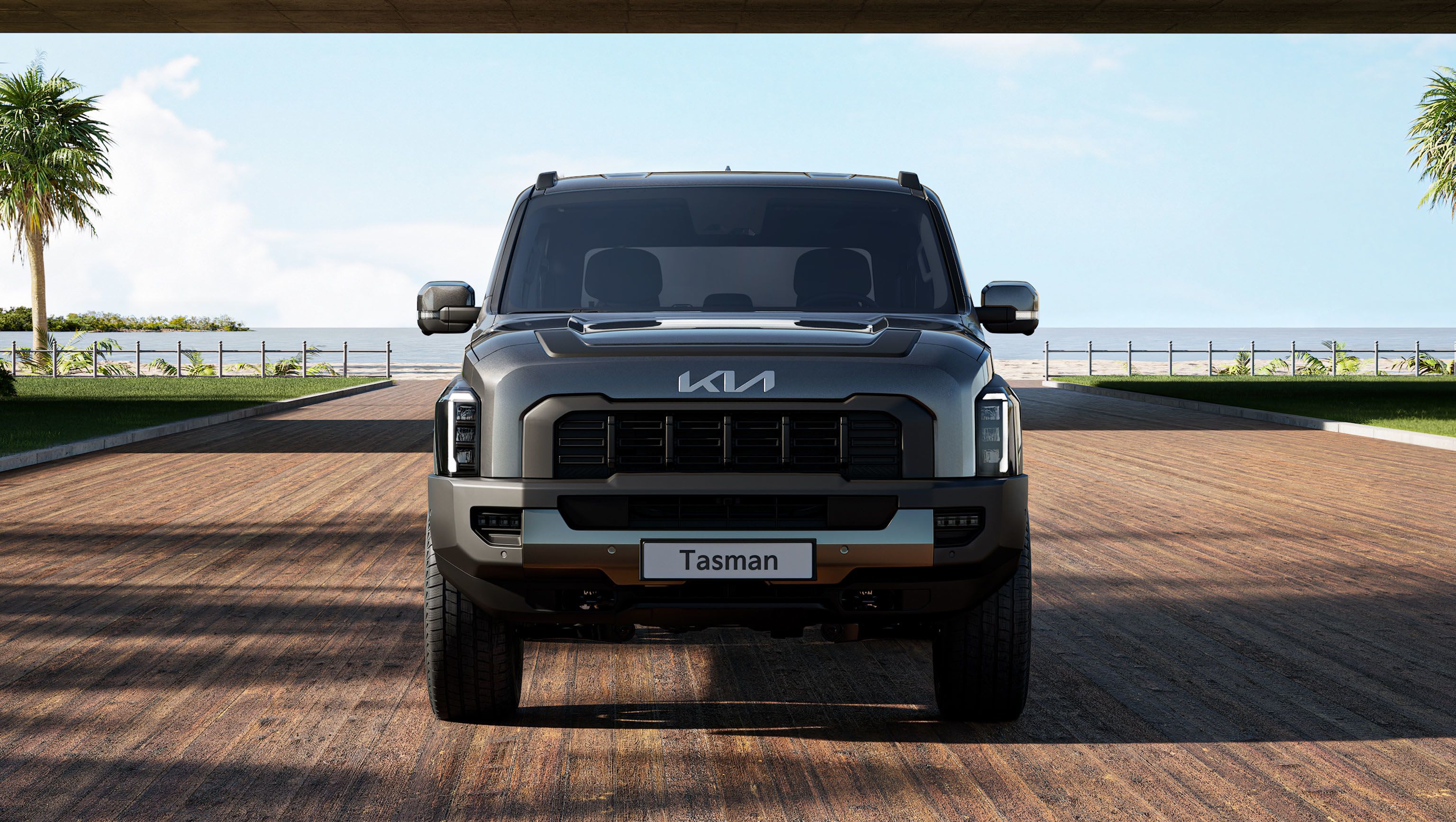 The 2025 Kia Tasman ute is so ugly it's beautiful and like the Porsche ...