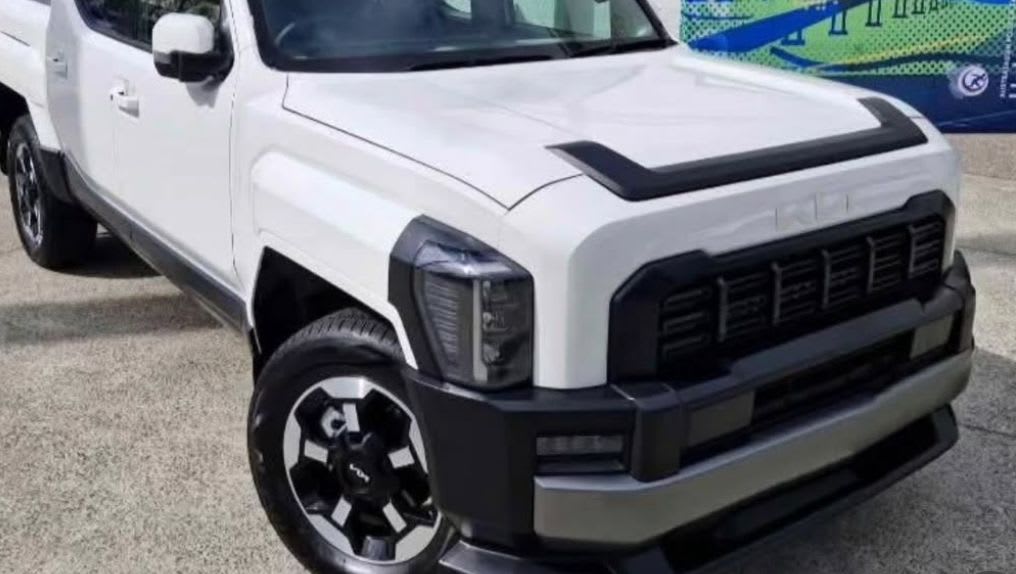 Much better looking! New image of Kia Tasman ute surfaces ahead of Ford ...