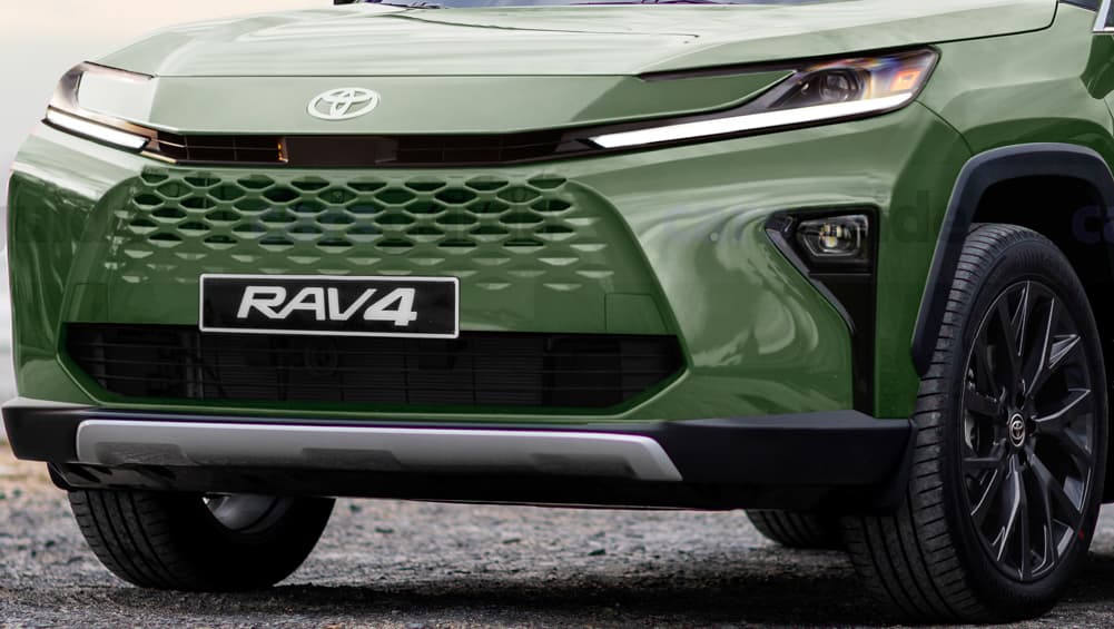 Next-gen Toyota RAV4 hybrid takes shape: Sharpened up hybrid family SUV ...