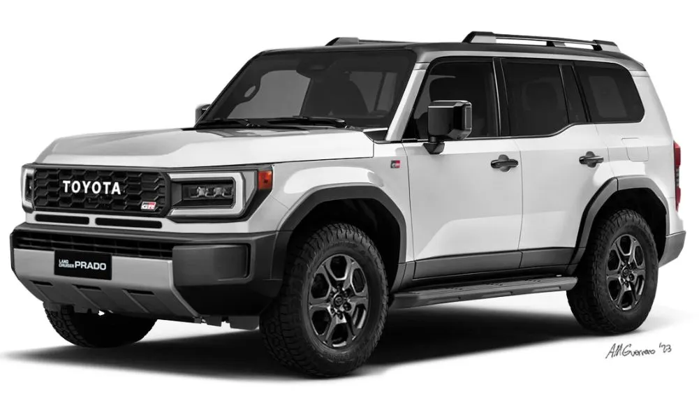 Toyota reveals 2024 LandCruiser Prado teaser! Off-road SUV now just ...