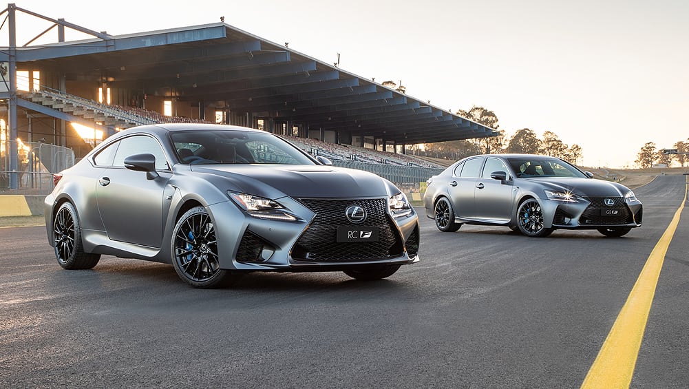 Lexus RC F, GS F limited edition 2018 pricing and specs confirmed - Car ...