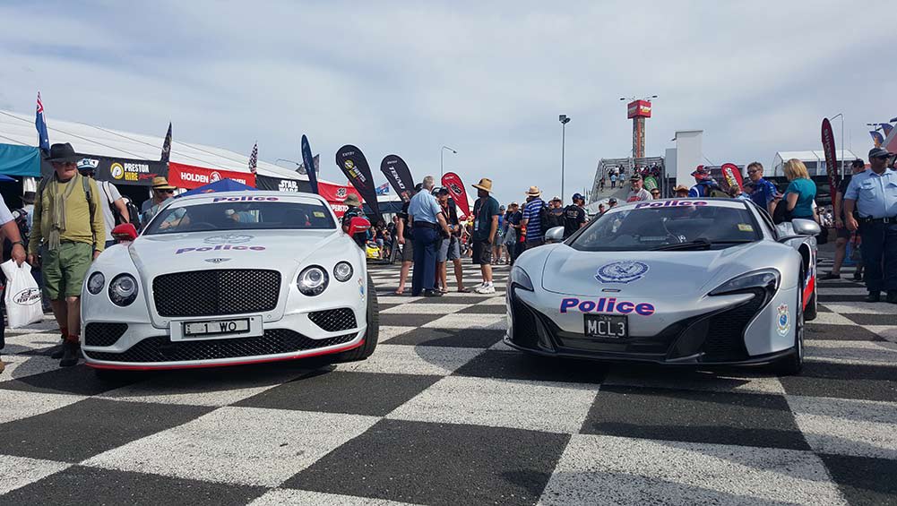 NSW Police reveal McLaren 650S and Bentley Continental GT Speed at ...