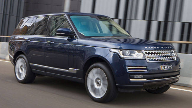 Range rover vogue se price store