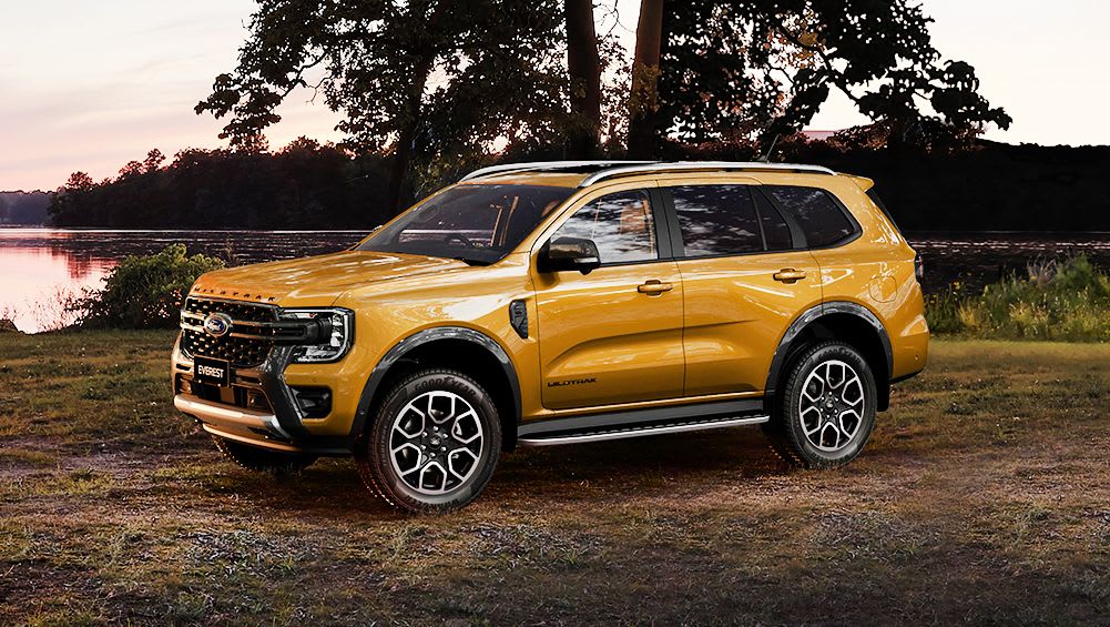 Wild style! 2023 Ford Everest Wildtrak toughens up against Mitsubishi ...