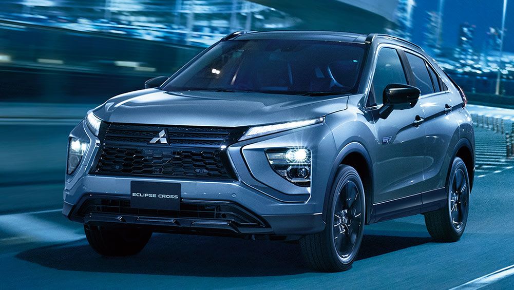 Night eclipse! 2023 Mitsubishi Eclipse Cross updated for Japan with ...