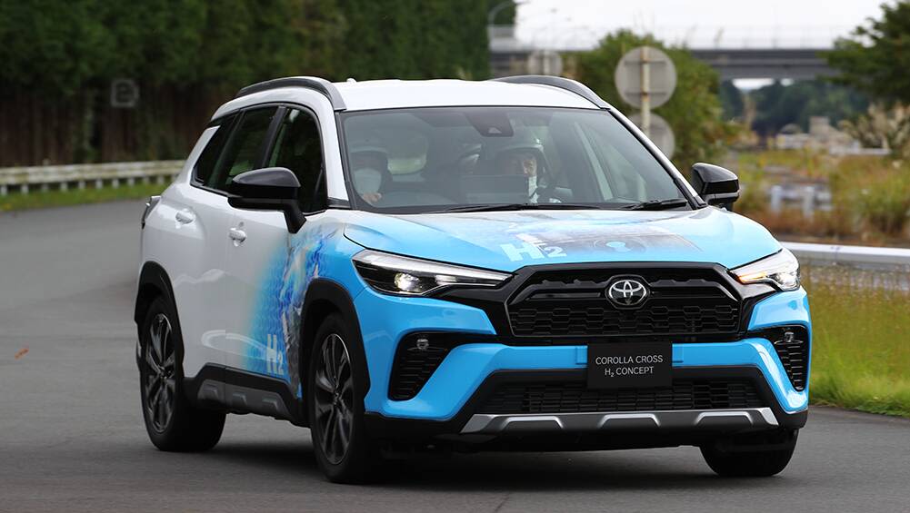 Toyota's development of hydrogen for use in combustion engines has ...