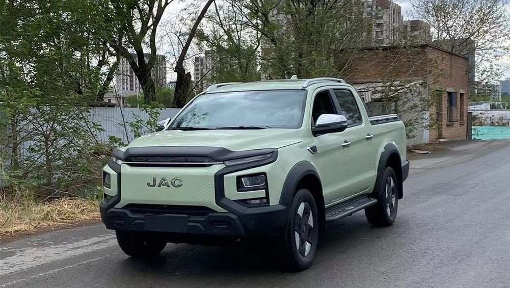 Is this the electric ute we've been waiting for? 2025 JAC T9 EV ute spied ahead of Beijing motor ...