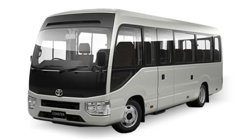 Toyota Coaster Dimensions 2021 - Length, Width, Height, Turning Circle ...