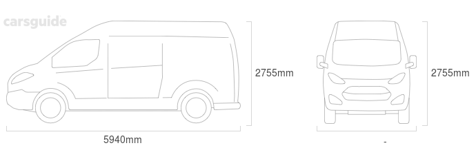 LDV Deliver 9 Dimensions 2020 - Length, Width, Height, Turning Circle ...